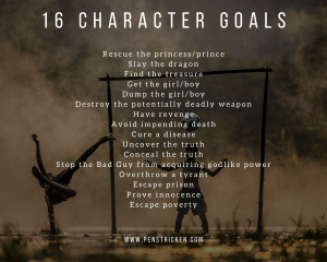 16 Character Goals – PENSTRICKEN